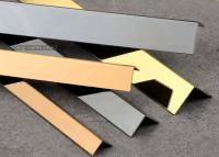 China Formaldehydefree Stainless Steel Decorative Profiles Corner Guards Anticollision for sale