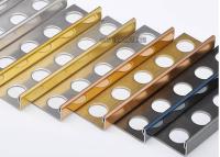 China L Shaped Stainless Steel Decorative Profiles 12x25mm Polished for sale
