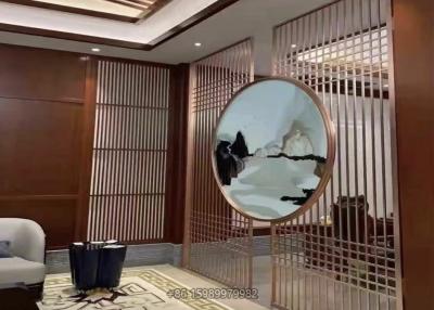 China Sandblasted Stainless Steel Room Divider 1mm Thickness Multiapplication for sale