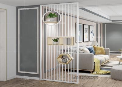 China Mirror Silver Metal Decorative Screens Bunnings Embossed SUS304 Material for sale