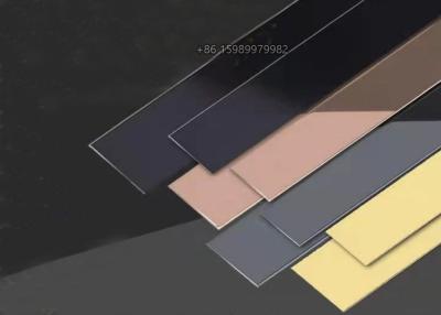 China 20mm 30mm 40mm Stainless Steel Decorative Profiles Flat Strips for sale