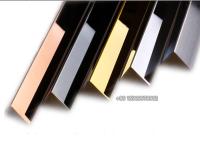 China Commercial Metal Stainless Steel Corner Guards L Shape 12X12Mm for sale
