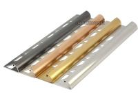 China Chrome Quadrant Round Stainless Steel Tile Edge Trim Around Window for sale
