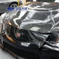 China TPH Car Paint Protection Film 180μm Self Healing Scratch Resistant Transparent PPF 1.52x15m for sale