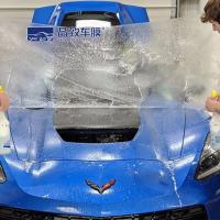 China TPH Car Paint Protection Film 180μm Self Healing Scratch Resistant Transparent PPF 1.52x15m for sale