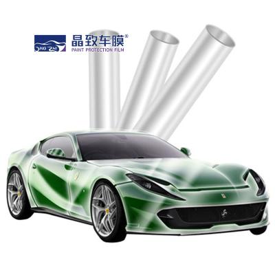 China Transparent TPU Car Paint Protection Film 180μm Self-Healing PPF 1.52x15m for sale