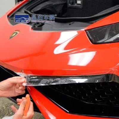 China 190 Micron Clear TPU Paint Protection Film 1.52x15m Self Healing Dustproof Automotive PPF for sale