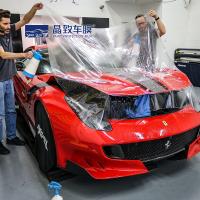 China TPH Car Paint Protection Film 180μm Self Healing Stretchable PPF 1.52x15m for sale
