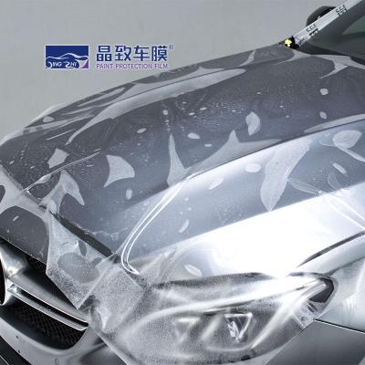 China TPH Paint Protection Film 1.52x15m Self-Healing Car Wrap Anti-Scratch Transparent for sale