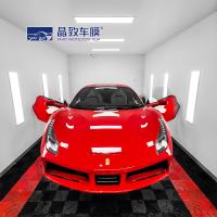 China Red TPU Paint Protection Film 1.52m x 18m Scratch Resistant 8mil for sale