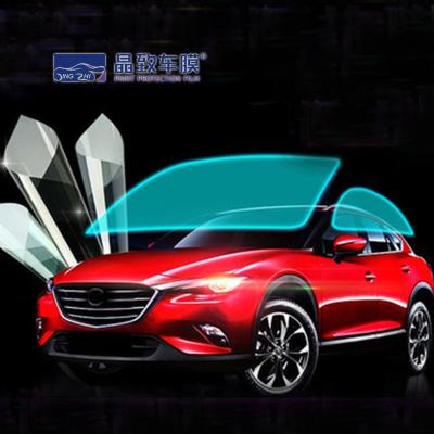 China OEM ODM Self Adhesive Ceramic Car Window Tint Film 1.52m x 30m 99% UV Protection for sale