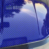 China Plastic Black 3D Gloss Carbon Fiber Wrap Nontoxic Self Adhesive for sale