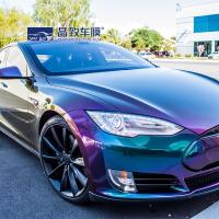 China Practical Multicolor Matte Chrome Wrap , Multipurpose Vinyl Car Protection Film for sale