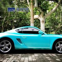 China Jingzhi 1.52x18M Removable PET Vinyl Car Wrap Film Weatherproof Anti Scratch 160micron for sale