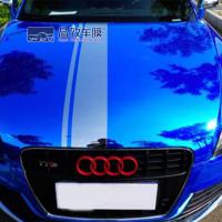 China Jingzhi 1.52x18m Chrome Metallic Matt Car Wrap Vinyl Film 160micron Stretchable for sale