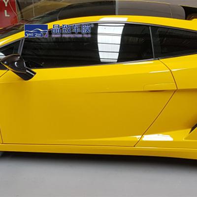China Jingzhi Premium Chrome Matte Metallic Car Wrap Vinyl Film 1.52x18M Self Adhesive PVC for sale