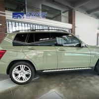 China Jingzhi 1.52x18M Khaki Green Car Wrapping Vinyl Film Air Bubble Free 160micron for sale
