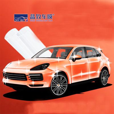 China TPU Paint Protection Film 1.52x15m Self Healing Transparent Car Body Sticker 180μm Thick for sale
