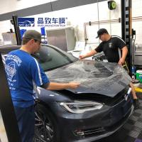 China TPH Paint Protection Film 180μm 1.52x15m Clear Self-Healing PPF for Car Body Wrapping for sale