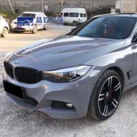 China Jingzhi 1.52x18M Glossy Stone Grey Paint Protection Film 160micron Self Adhesive Car Wrap for sale