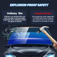 China 4Mil PET Car Windshield Protection Film 1.22x30M Transparent Explosionproof Heatproof for sale