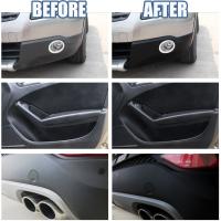 China Nontoxic Car Plastic Restorer 30ml 50ml Refurbish Agent Cleaner Kit with Sponge Towel for sale