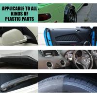 China Nontoxic Car Plastic Restorer 30ml 50ml Refurbish Agent Cleaner Kit with Sponge Towel for sale