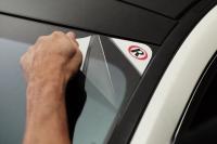 China 5 Mil Durable Car Window Protection Film , Multipurpose Windshield Sun Protector for sale
