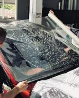 China Transparent Car Windshield Protector UV Protection Film Waterproof Practical for sale