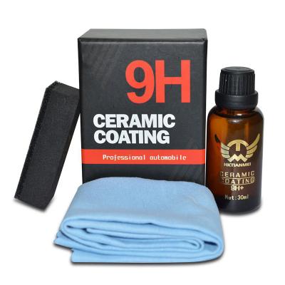 China 30ml Nano Ceramic Coating 9H Hardness Car Polish Water Repellent Protective Liquid for sale