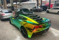 China Transparent Fireproof PVC Vinyl Film Car Wrap Anti UV Durable for sale