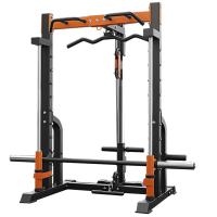 China 2023 Simple Power Rack Gym Equipment Home Use Easy Assemble Smith Squat Rack for sale
