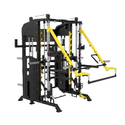China Wholesale Commercial Use Cable Crossover Multi-gym Power Cage Squat Rack Exercise Trainer Smith Machine for sale