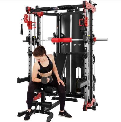 China Factory Price Hot Sale Gym and Home Use Fitness Equipment Smith Machine Squat Rack for Fitness for sale