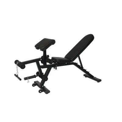 China Home Gym Weight Lifting Dumbbell Bench Folding Adjustable Multi Functional Adjustable Bench for sale