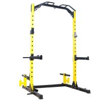 China Wholesale Multi-Functional Trainer Power Cage Half Rack Smith Machine  for Home Fitness Equipment Squat Rack for sale