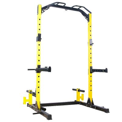 China Wholesale Multi-Functional Trainer Power Cage Half Rack Smith Machine  for Home Fitness Equipment Squat Rack for sale