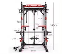 China Gym Equipment Smith Machine All in One Squat Rack for sale