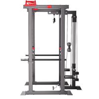 China Multifunction Body Building Fitness Equipment Home Gym Squat Rack Smith Machine Squat Rack for sale