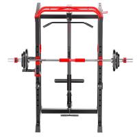 China Hot Selling Strengthen Training Home Squat Rack Fitness Equipment Smith Machine Squat Rack for sale