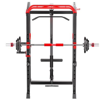 China Hot Selling Strengthen Training Home Squat Rack Fitness Equipment Smith Machine Squat Rack for sale