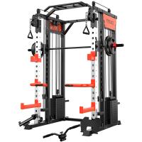 China Commercial Fitness Equipment Multifunctional Squat Rack Comprehensive Strength Training Smith Machine for sale