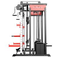 China Multifunctional Fitness Gym Equipment Comprehensive Strength Training Smith Machine Squat Rack for sale