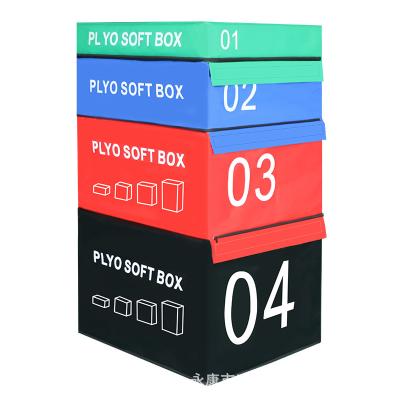 China Factory Wholesale Box Jump for Adults and Children Explosive Jumping Training Steps Progressive Weighted Box Jump for sale