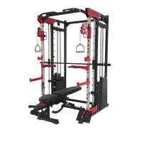 China Gym Fitness Equipment Cable Crossover Multi Function Smith Machine Squat Rack Price for sale