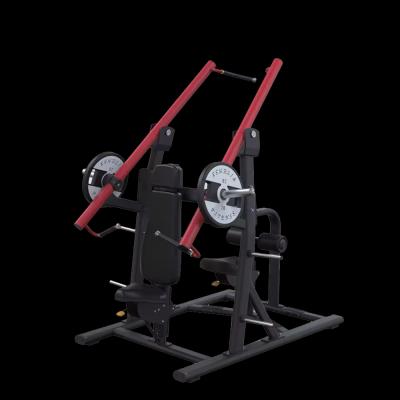 China Dual Function Lateral Chest/Back Machine Chest Press Machine Gym Equipment Plate Loading Fitness Equipment for sale