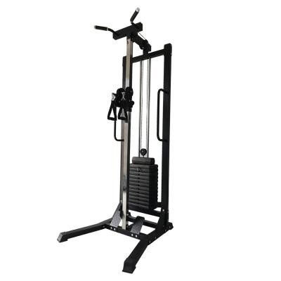 China Muti Functional Gym Station Lat Pulldown Lat Pull Down Low Row Machine Gym Fitness Equipment Single Cable Crossover for sale
