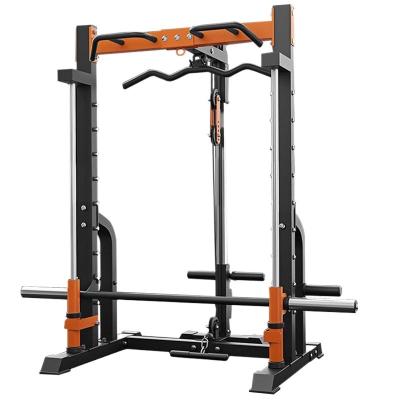 China Commercial Gym Training Equipment Smith Machine Barbell Stand for Squat Rack Weightlifting Exercise for sale