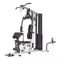 China Multi Function Exercise Gym Fitness Equipment Single Home Gym With 73kg Weight Stack Multi Gym for sale