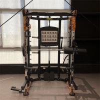 China Gym Equipment Multi Stations Functional Trainer Fitness Commercial Gym Fitness Machine Multi Functional Smith Machine for sale